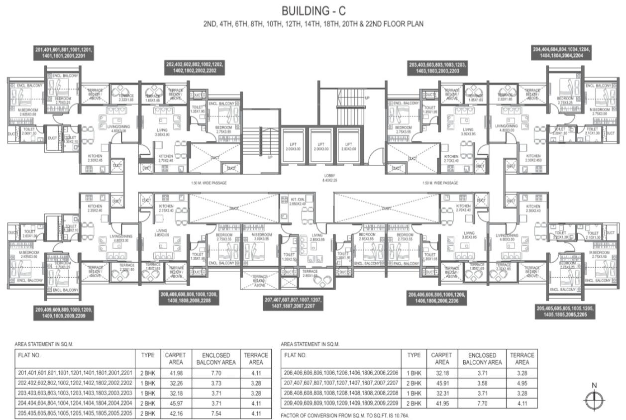 Paranjape Trident Towers Apartment for Sale in Hinjawadi, Pune