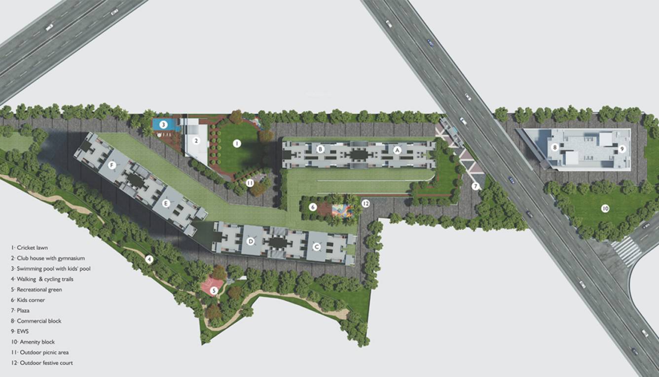 Paranjape Trident Towers Apartment for Sale in Hinjawadi, Pune