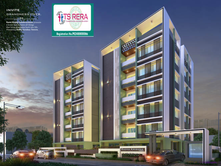 Rami Reddy Radha Krishna Towers for Sale in Attapur, Hyderabad