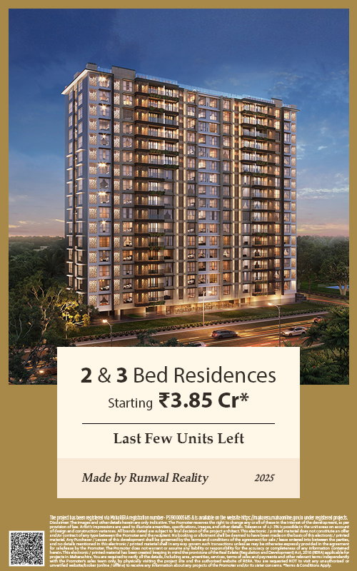 Runwal Codename Rare Apartment for Sale in d.n. nagar, Mumbai