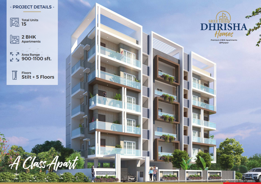 Sree Dhrisha Homes for Sale in Miyapur, Hyderabad